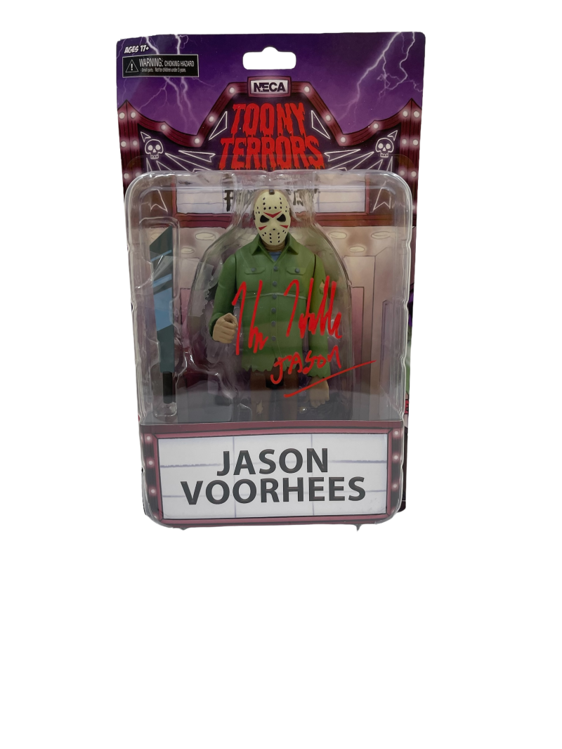 KANE HODDER JASON VOORHEES FRIDAY THE 13TH SIGNED ACTION FIGURE AUTO ...