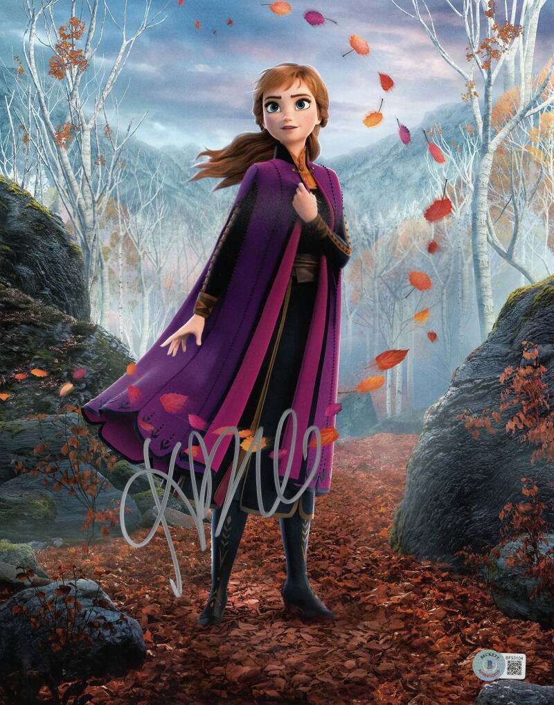 KRISTEN BELL SIGNED 11X14 PHOTO FROZEN ELSA AUTHENTIC AUTOGRAPH BECKETT ...