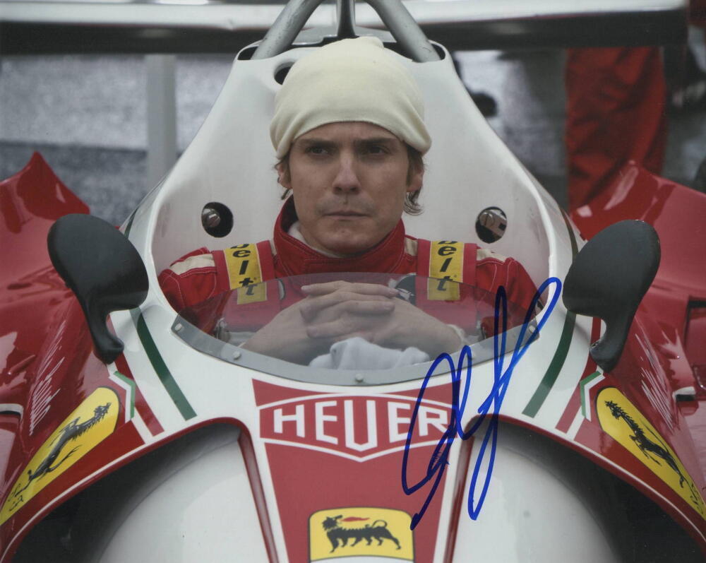 DANIEL BRUHL SIGNED AUTOGRAPH 8X10 PHOTO - INGLOURIOUS BASTERDS & RUSH ...