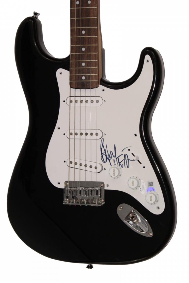 BOB WEIR SIGNED AUTOGRAPH BLACK FENDER ELECTRIC GUITAR GRATEFUL DEAD ...