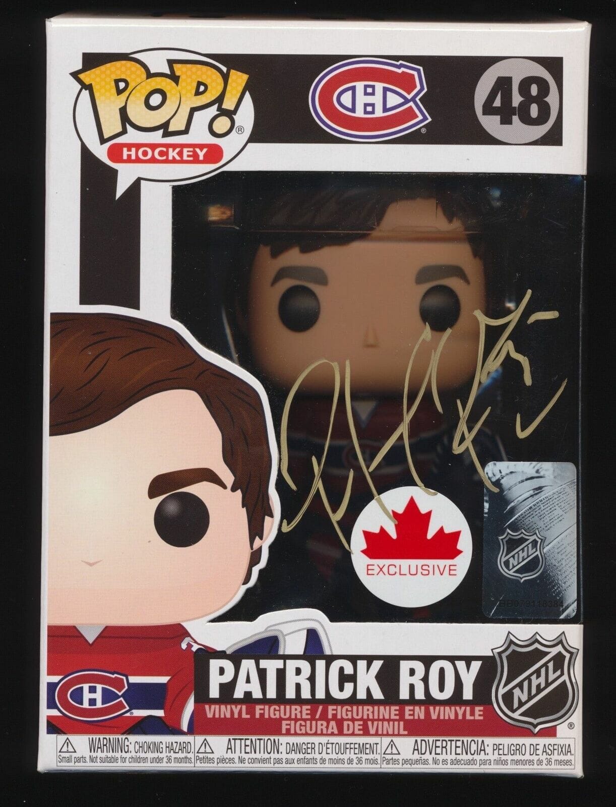 PATRICK ROY SIGNED MONTREAL CANADIENS FUNKO POP JSA | Autographia