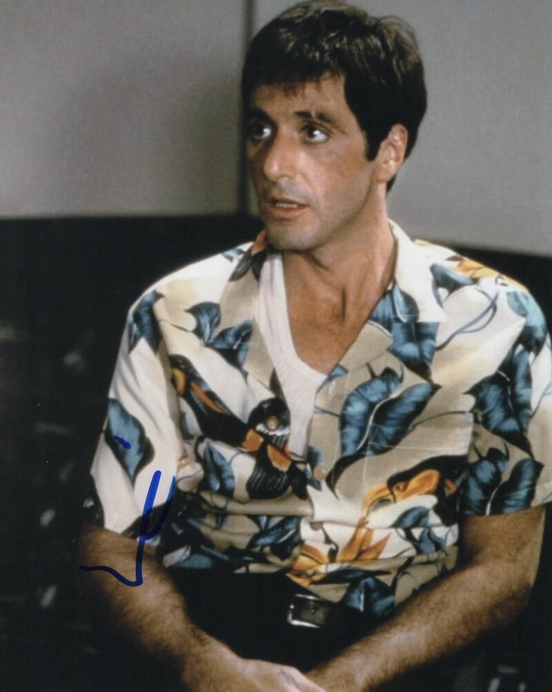 AL PACINO SIGNED AUTOGRAPH 8X10 PHOTO - THE GODFATHER, SCARFACE ...