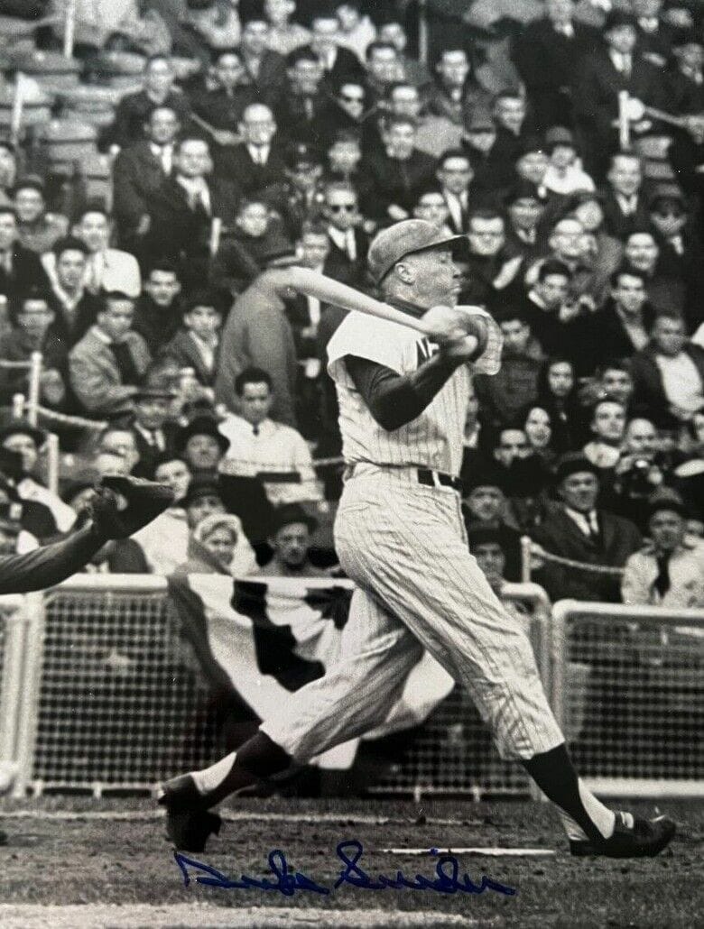 Duke Snider signed autographed 8x10 Photo Brooklyn Dodgers Hall of Fame ...