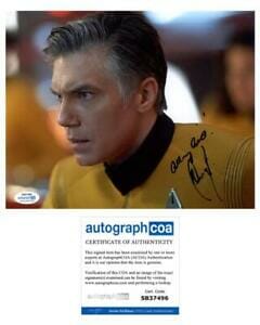 Anson Mount "Star Trek: Strange New Worlds" AUTOGRAPH Signed 8x10 Photo ...