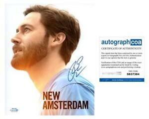 Ryan Eggold "New Amsterdam" AUTOGRAPH Signed 'Dr. Max Goodwin' 8x10 ...