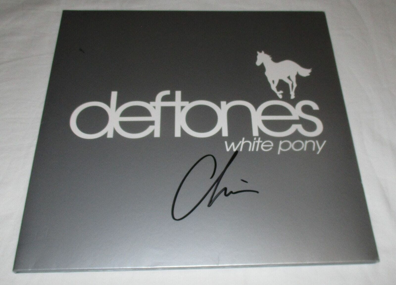 CHINO MORENO SIGNED DEFTONES WHITE PONY VINYL RECORD JSA | Autographia