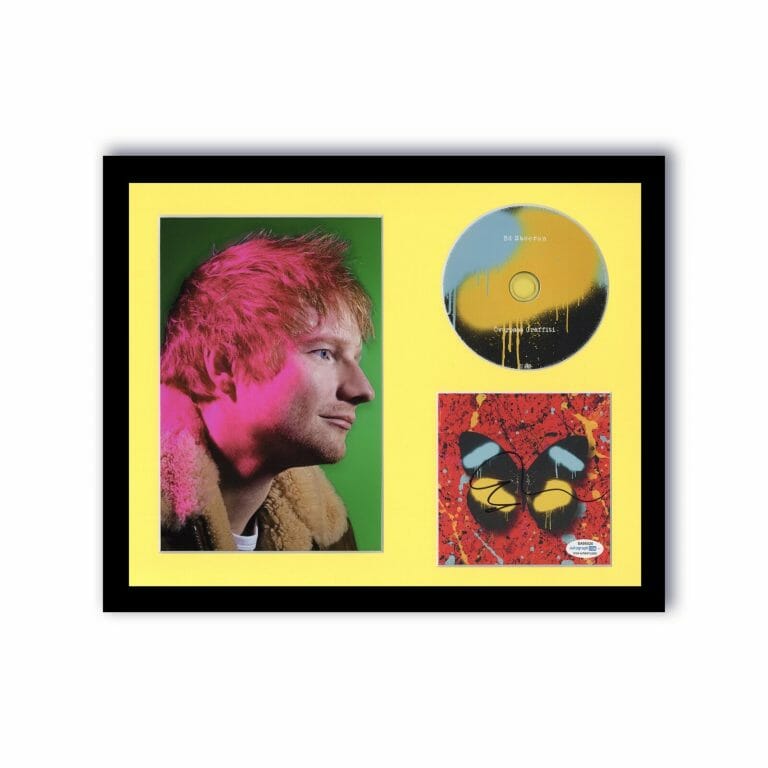 Ed Sheeran Memorabilia - Autograph, Signed CDs, Guitars, Albums, Photos ...