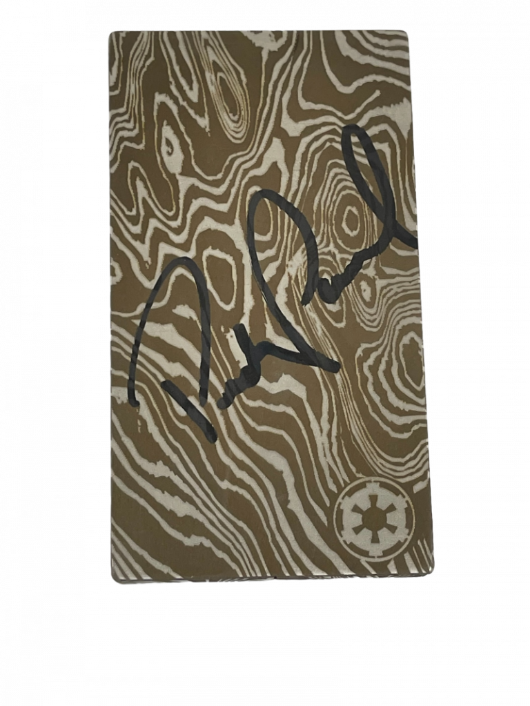 PEDRO PASCAL SIGNED MANDALORIAN BESKAR STEEL INGOT AUTOGRAPH BECKETT ...