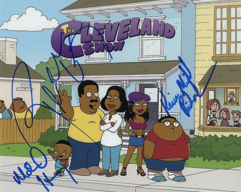 MIKE HENRY +2 CAST SIGNED AUTOGRAPH 8X10 PHOTO - THE CLEVELAND SHOW ...