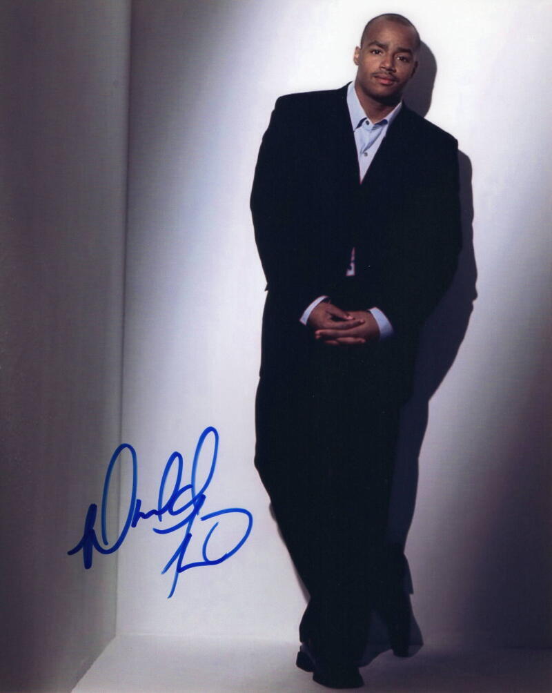 DONALD FAISON SIGNED AUTOGRAPH 8X10 PHOTO - SCRUBS, SUITS, REMEMBER THE ...