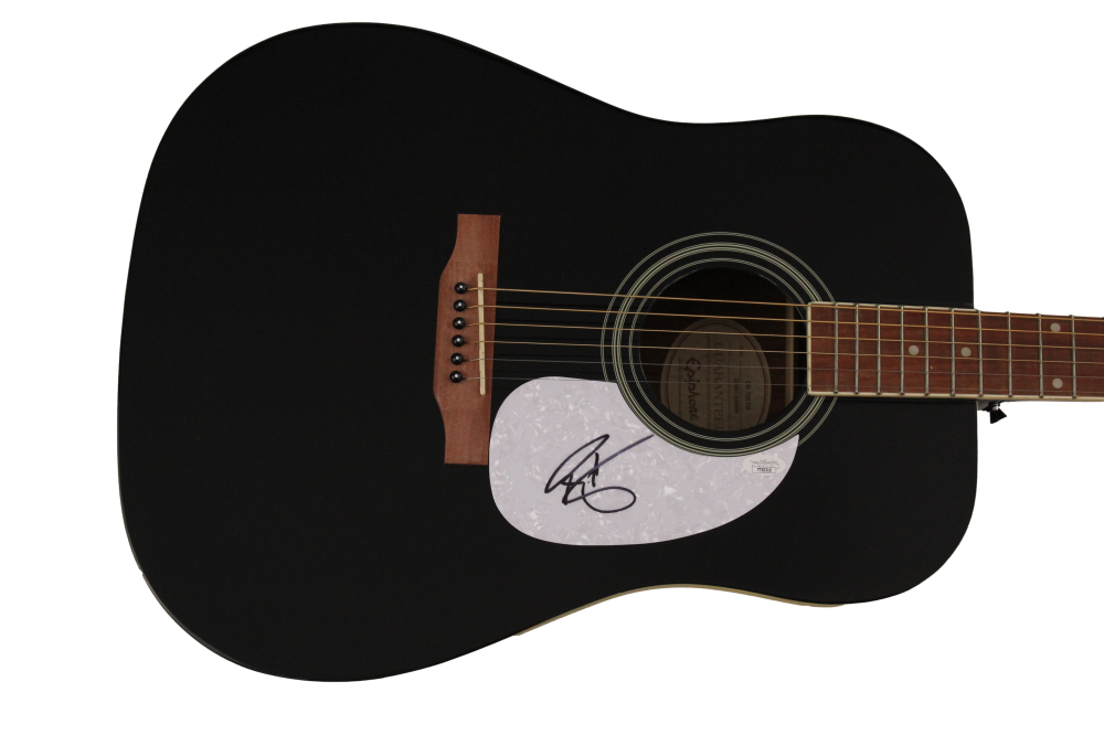 RILEY GREEN SIGNED AUTOGRAPH GIBSON EPIPHONE ACOUSTIC GUITAR - COUNTRY ...