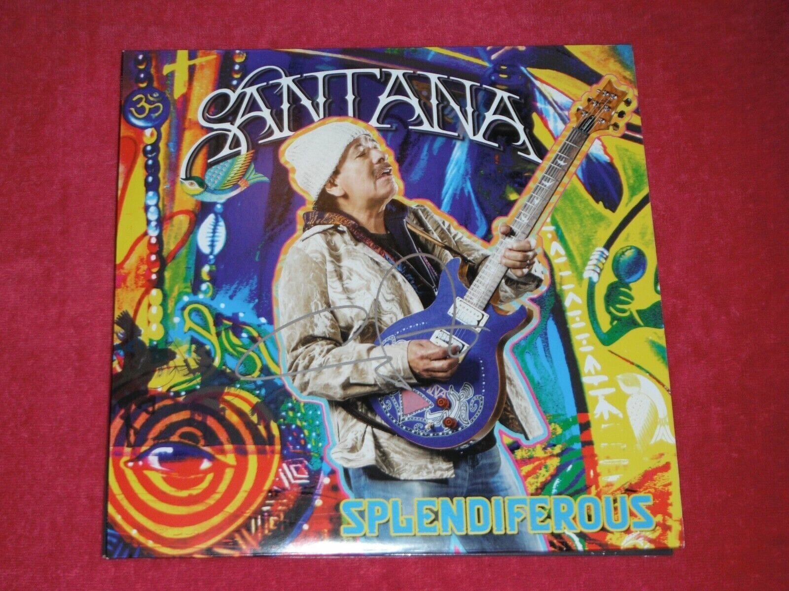 SANTANA SIGNED SPLENDIFEROUS VINYL ALBUM | Autographia