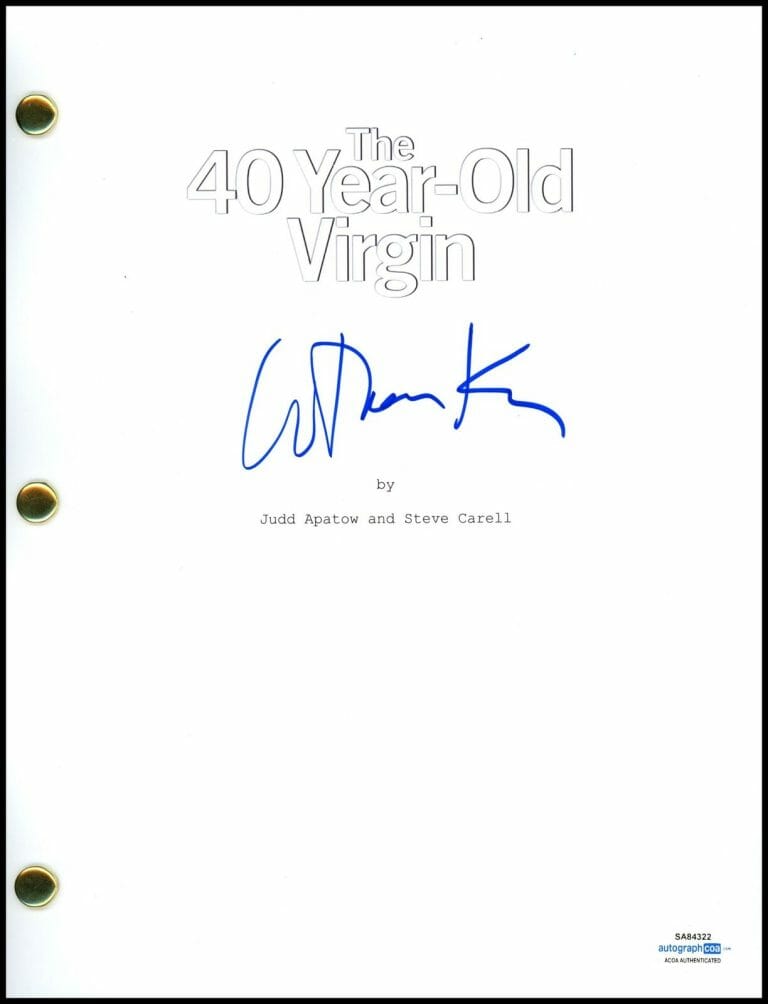 Catherine Keener "The 40-Year-Old Virgin" AUTOGRAPH Signed Script ...