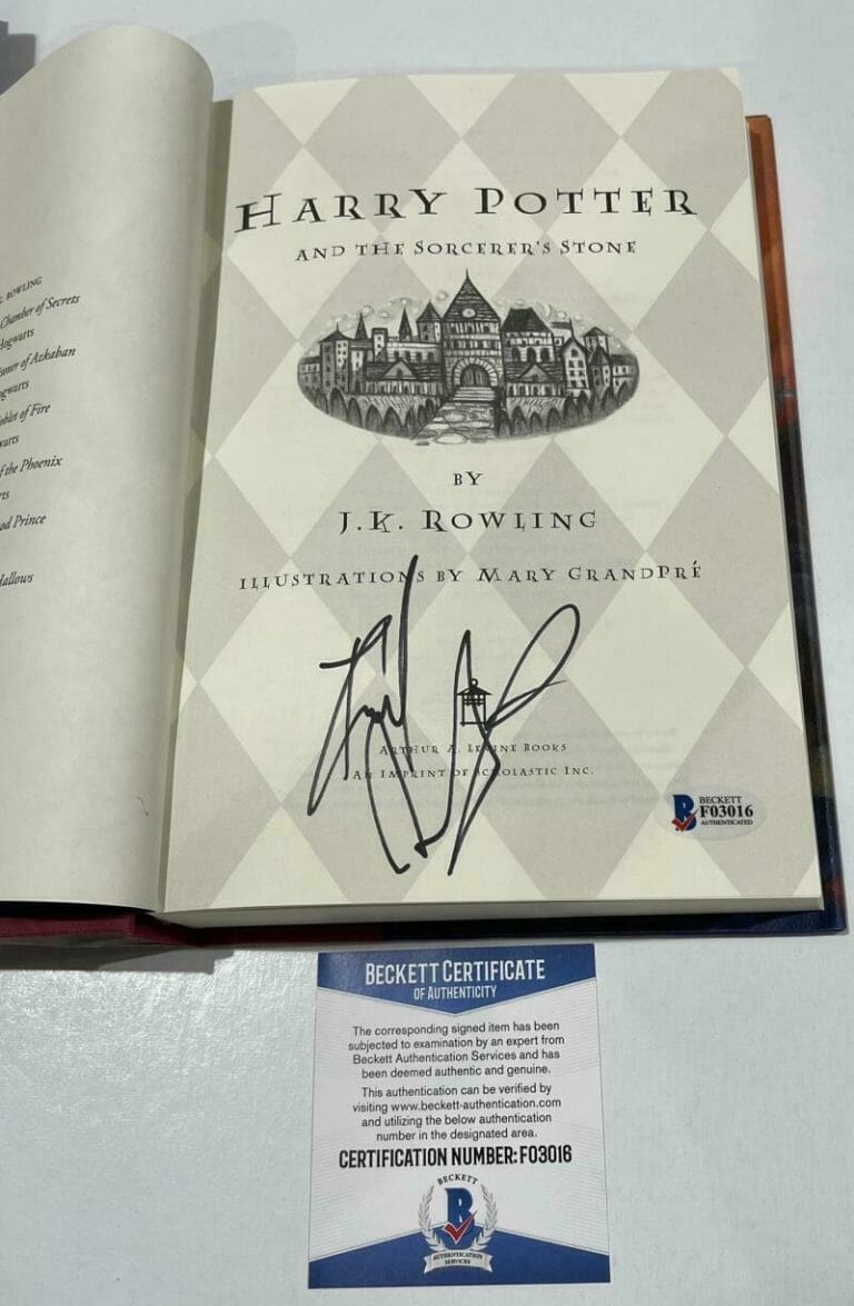 Harry Potter Memorabilia & Collectibles - Rare Books, Signed Posters ...