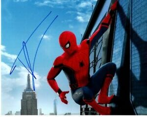 TOM HOLLAND Signed Autographed 8x10 SPIDER-MAN Photo | Autographia