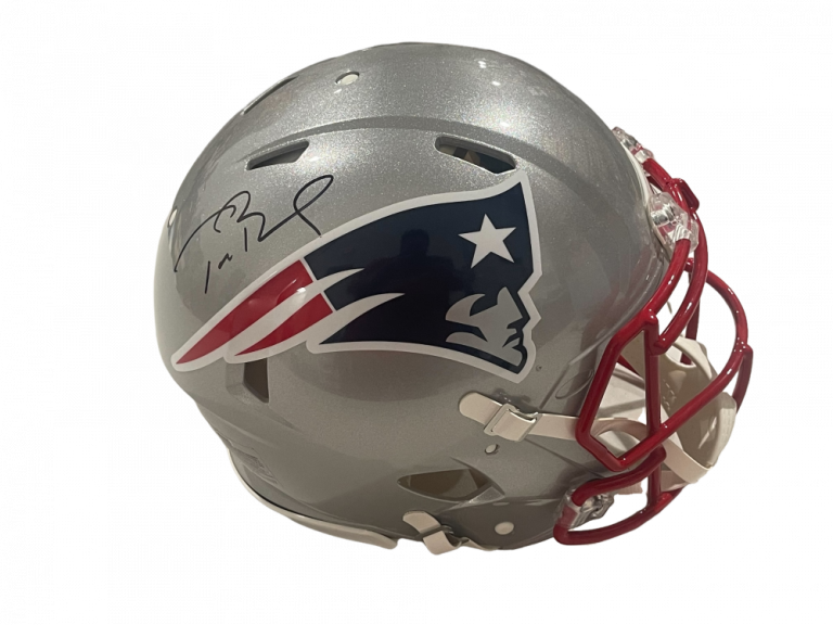TOM BRADY SIGNED NEW ENGLAND PATRIOTS AUTOGRAPH SPEED AUTHENTIC FULL ...