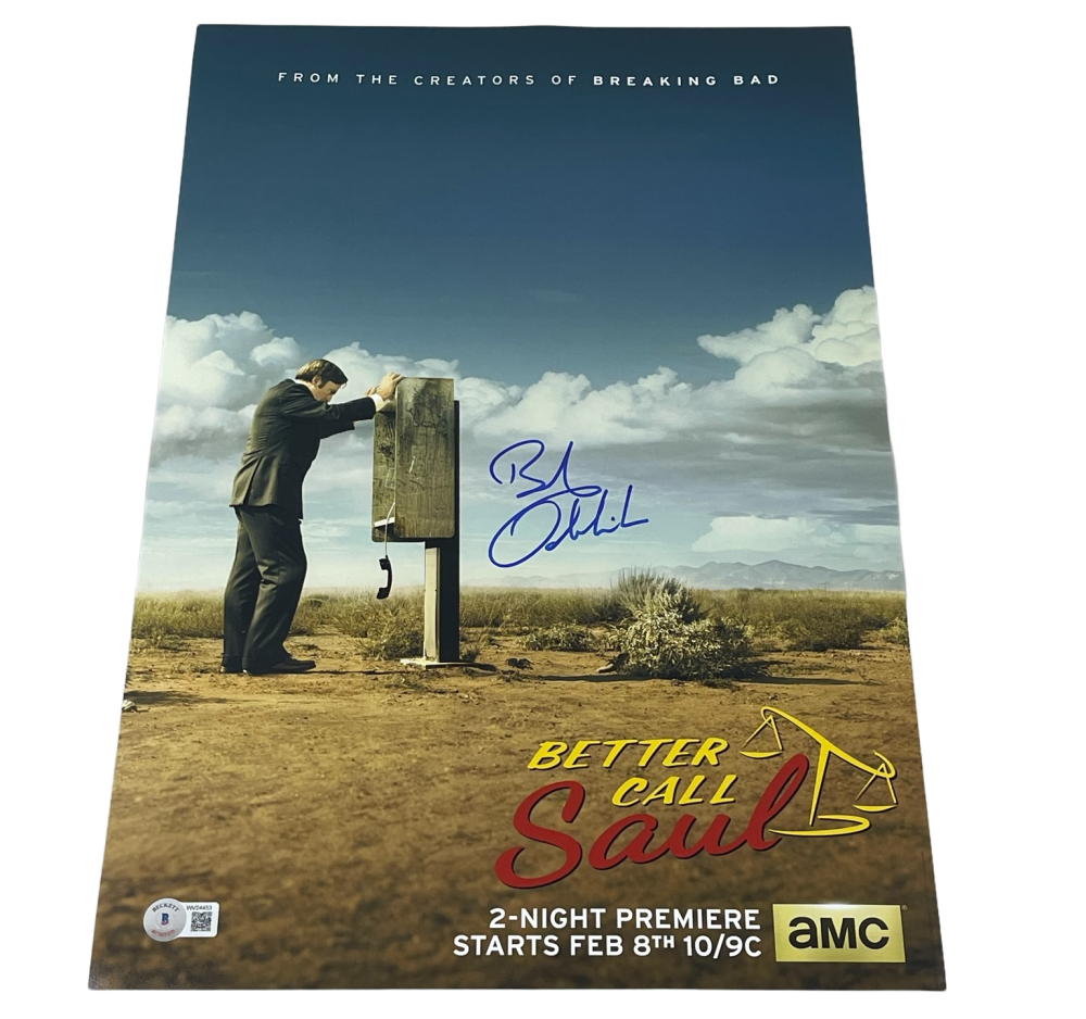 BOB ODENKIRK SIGNED 12X18 PHOTO BETTER CALL SAUL AUTOGRAPH BECKETT ...