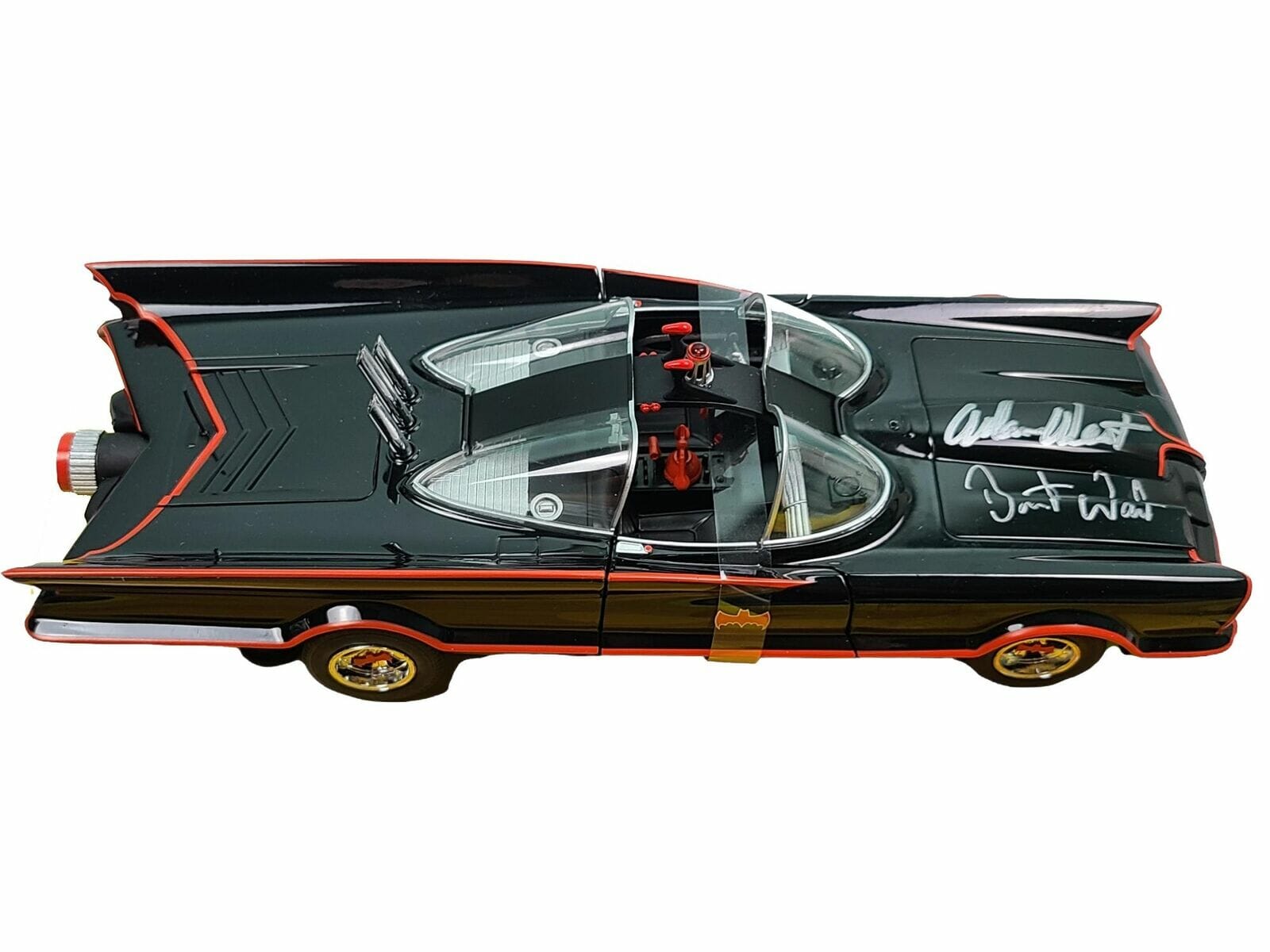 Batman Adam West Burt Ward Signed Danbury Mint 1:18 Scale Die-Cast ...