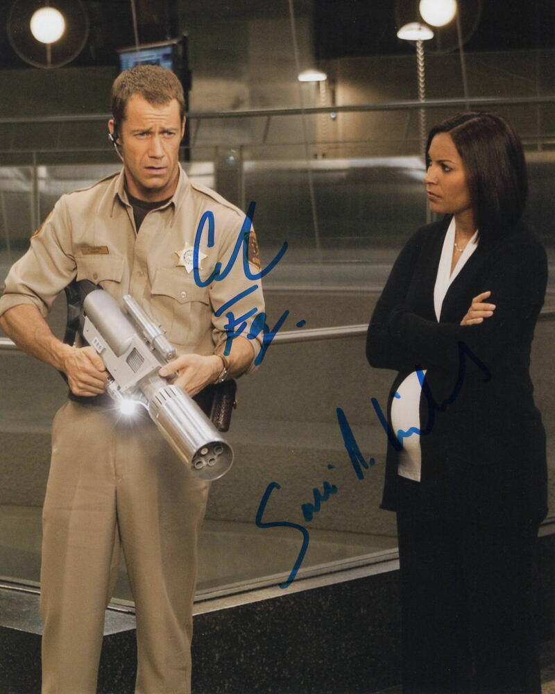 COLIN FERGUSON & SALLI RICHARDSON SIGNED AUTOGRAPH 8X10 PHOTO - EUREKA ...