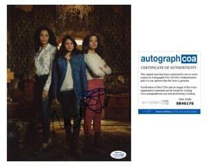 Melonie Diaz & Sarah Jeffrey "Charmed" AUTOGRAPH Signed 8x10 Photo ACOA ...