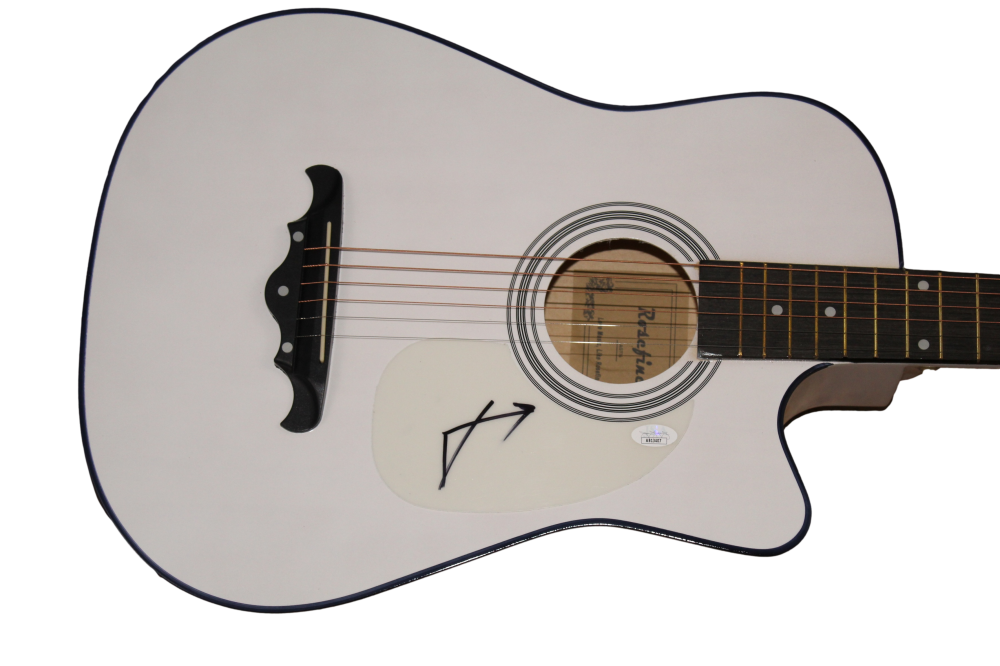 JARED LETO SIGNED AUTOGRAPH FULL SIZE ACOUSTIC GUITAR - JOKER RARE! W ...