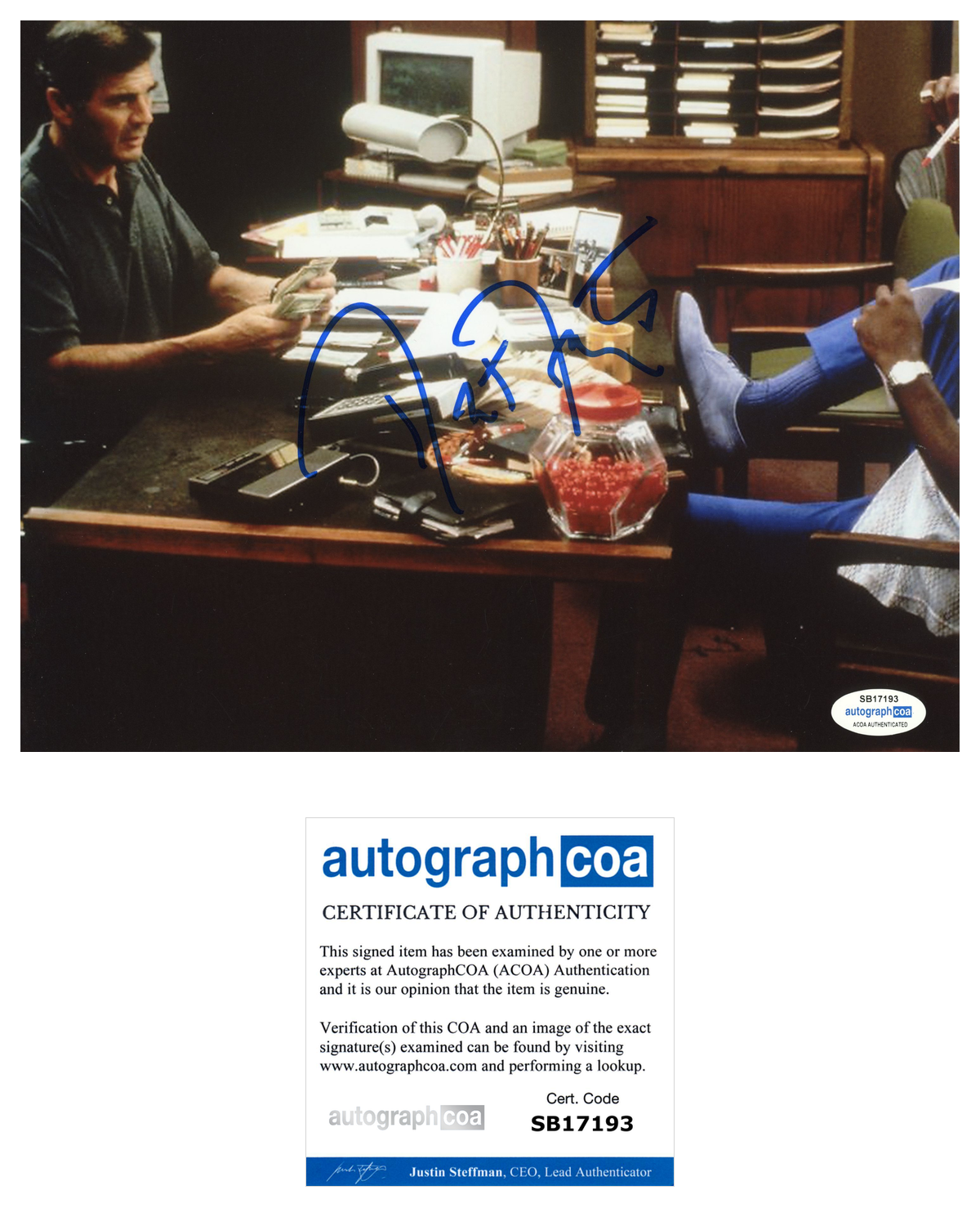 Robert Forster Signed Autographed 8x10 Photo Jackie Brown Actor ACOA ...