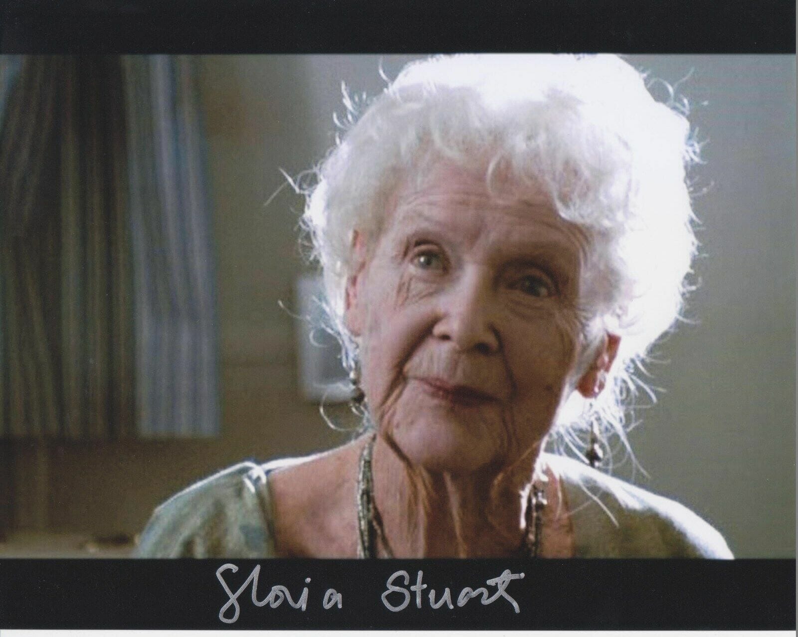 Gloria Stuart SIGNED autographed 8x10 Titanic Rose - K9 holo COA ...