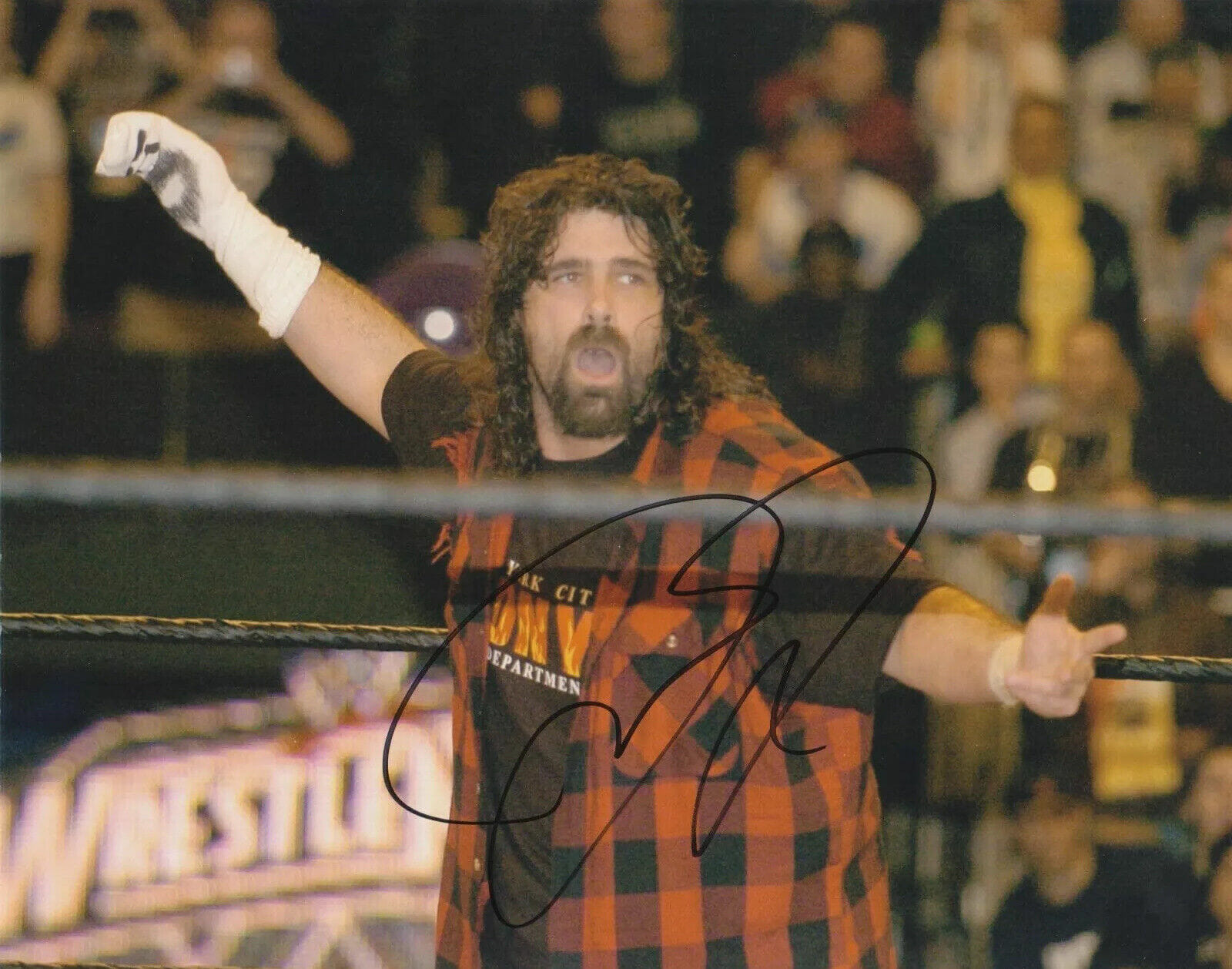 Mick Foley SIGNED Autographed Mankind WWF WWE HOF Wrestler | Autographia