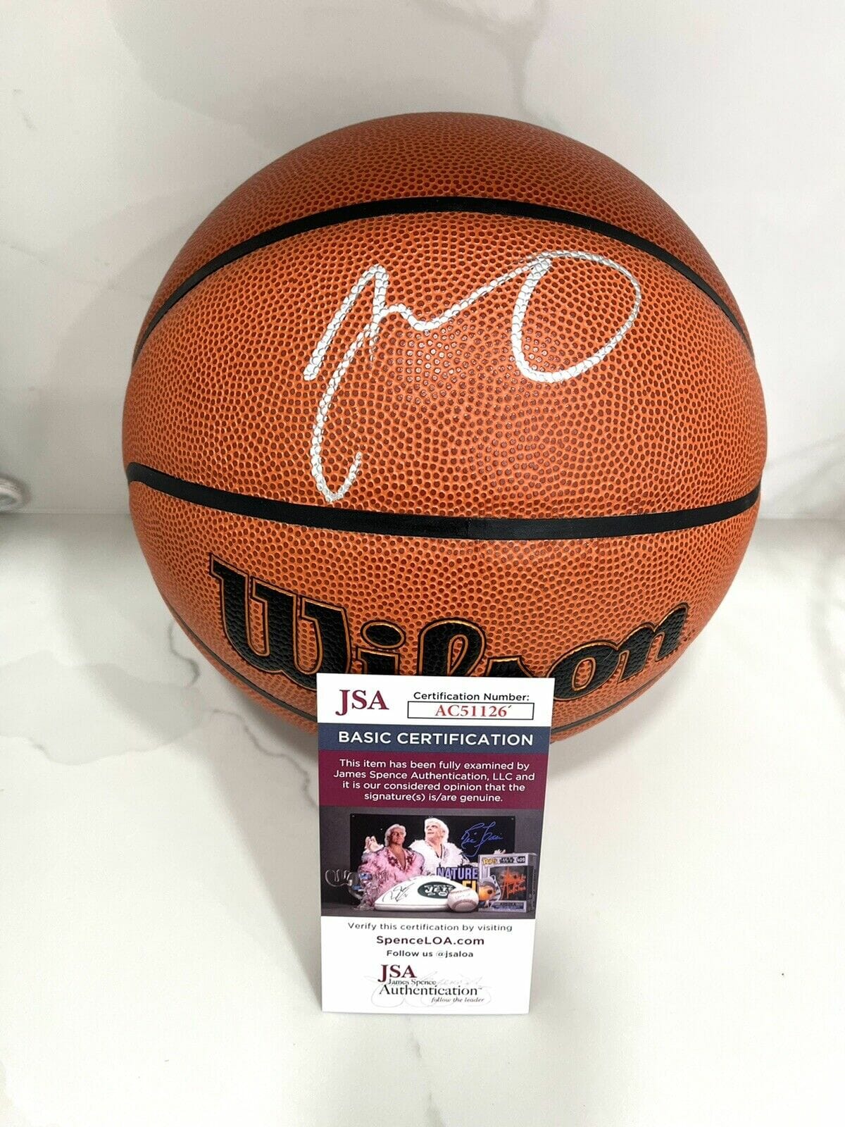 JAYSON TATUM SIGNED NBA BASKETBALL W/ JSA COA BOSTON CELTICS TEAM USA ...