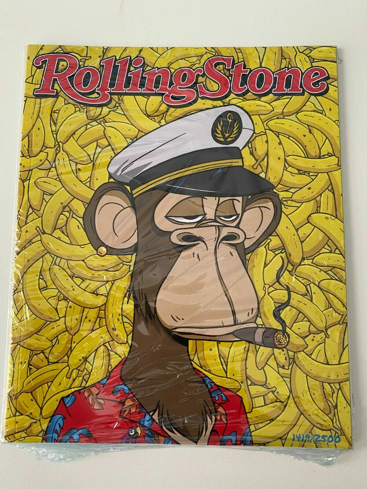 ROLLING STONE x BORED APE YACHT CLUB BAYC LIMITED EDITION MAGAZINE ...
