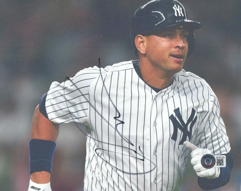 Alex Rodriguez Signed Autographed 8x10 Photo New York Yankees Beckett ...