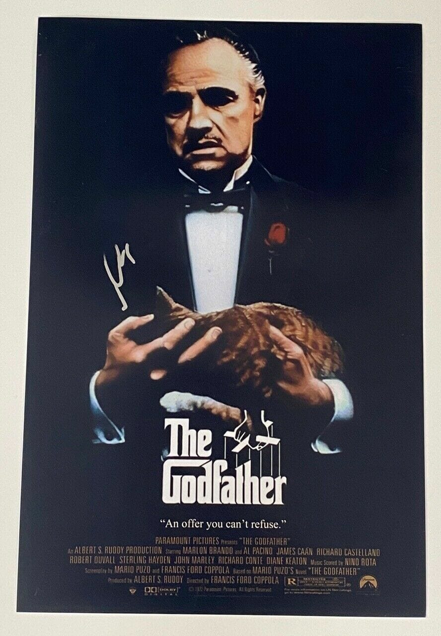 Al Pacino Signed Autographed 12x18 THE GODFATHER Movie Poster Photo COA ...