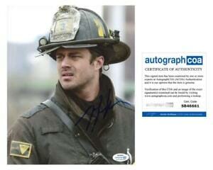 Taylor Kinney "Chicago Fire" AUTOGRAPH Signed 'Kelly Severide' 8x10 ...