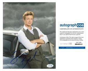 Simon Baker "The Mentalist" AUTOGRAPH Signed 'Patrick Jane' 8x10 Photo ...