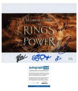 "The Lord of the Rings: The Rings of Power" Cast AUTOGRAPHS Signed 8x10 ...
