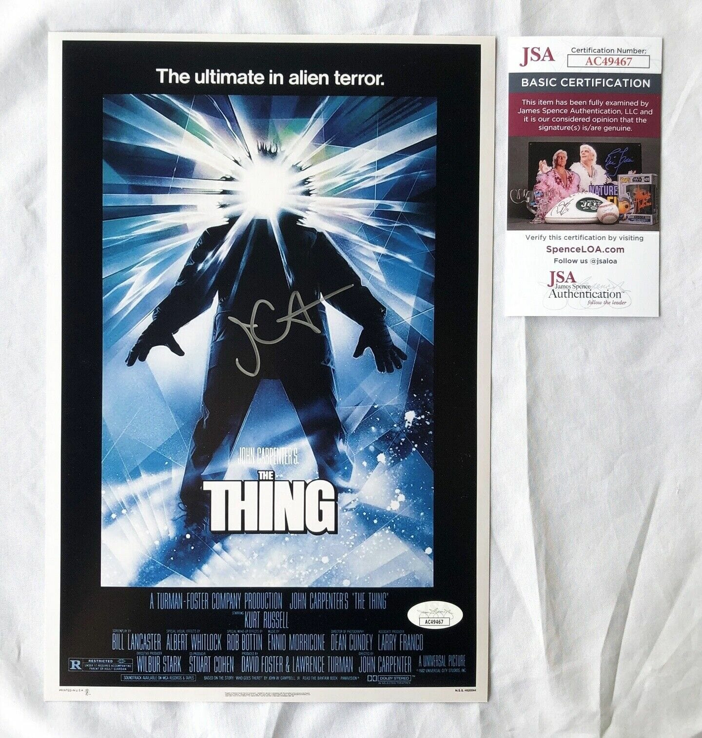 John Carpenter Signed 8x12 Photo The Thing JSA COA | Autographia