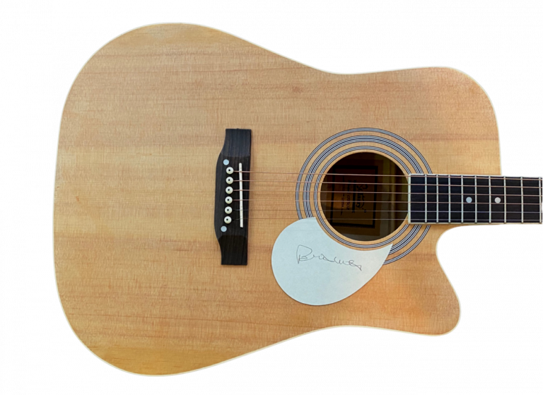 Brian Wilson Signed Autograph Full Size Acoustic Guitar The Beach Boys ...