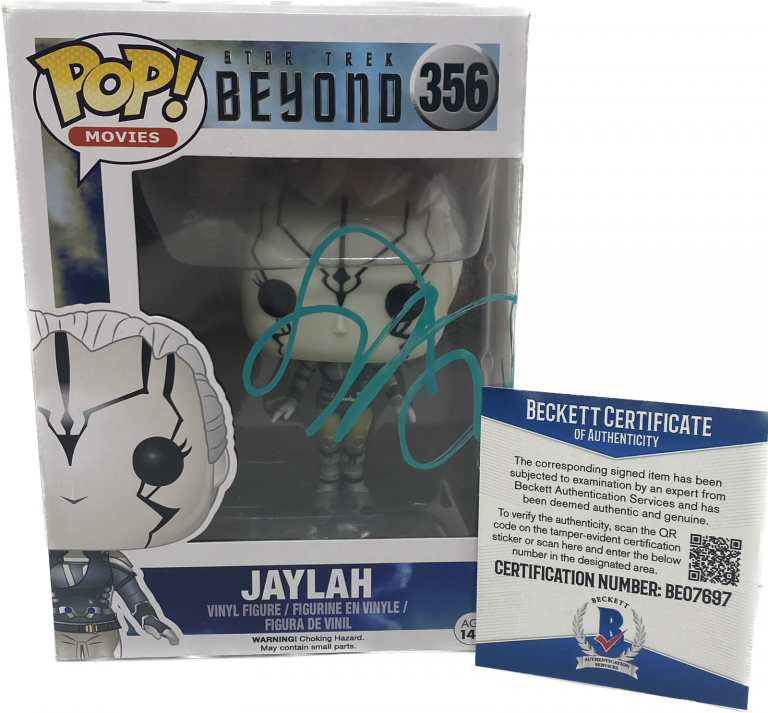 Sofia Boutella Signed Autographed Funko Pop Jaylah Star Trek Beyond ...