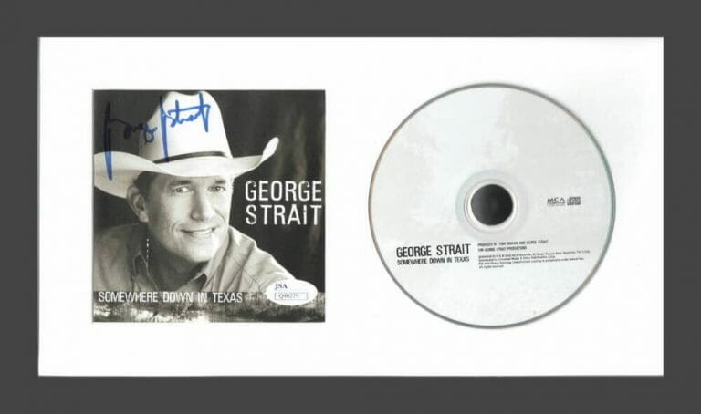 Buy George Strait Autographed & Memorabilia - Guitar, Picture, Photo ...