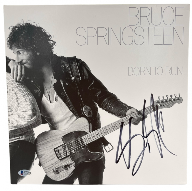 Authentic Signed Bruce Springsteen Memorabilia - Autographed Guitar ...