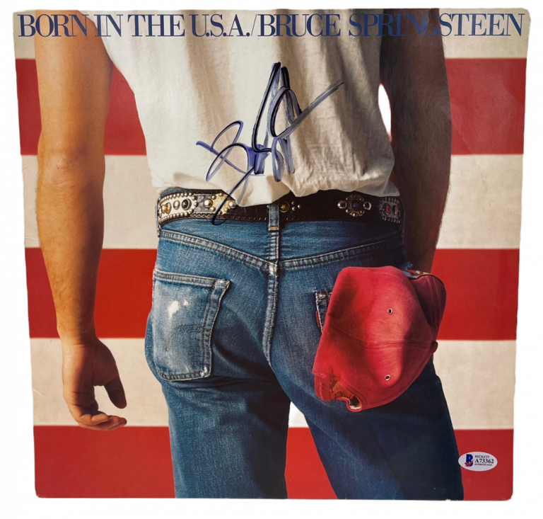 Authentic Signed Bruce Springsteen Memorabilia - Autographed Guitar ...