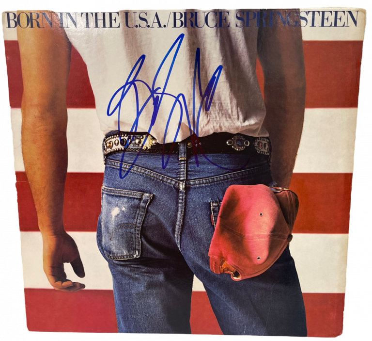 Authentic Signed Bruce Springsteen Memorabilia - Autographed Guitar ...