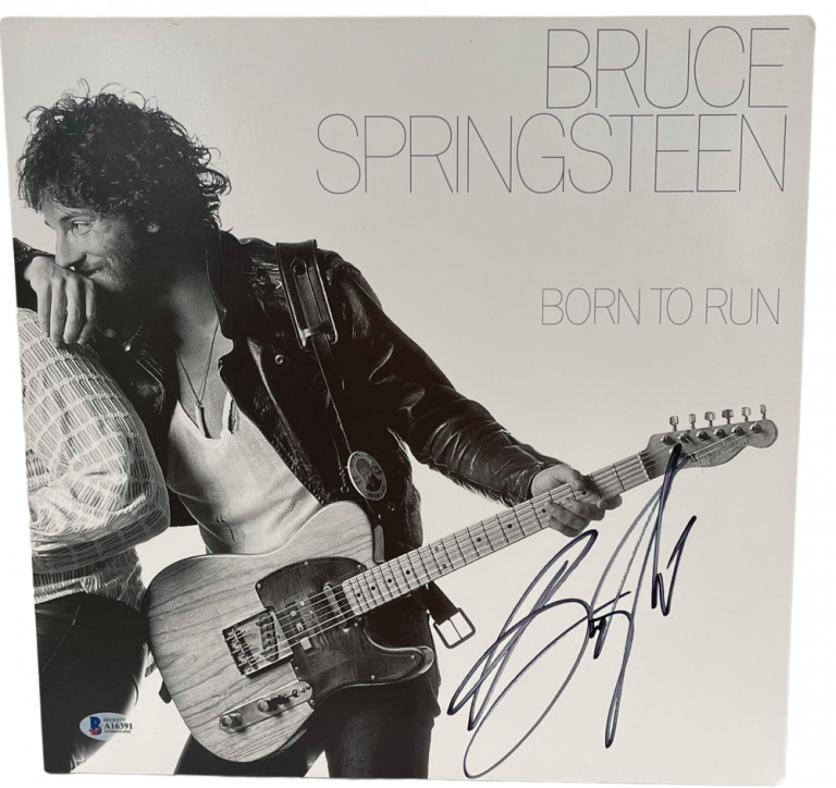 Authentic Signed Bruce Springsteen Memorabilia - Autographed Guitar ...