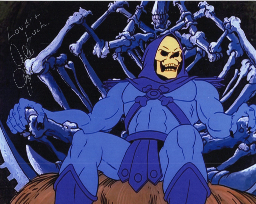 ALAN OPPENHEIMER HAND SIGNED 8x10 COLOR PHOTO+COA MASTERS OF THE ...