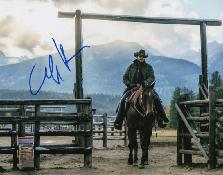 COLE HAUSER SIGNED AUTOGRAPH 11x14 PHOTO - RIP WHEELER IN YELLOWSTONE ...