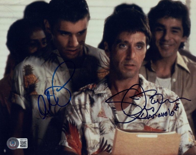 Al Pacino & Steven Bauer Signed Autographed 8x10 Photo Scarface Beckett ...