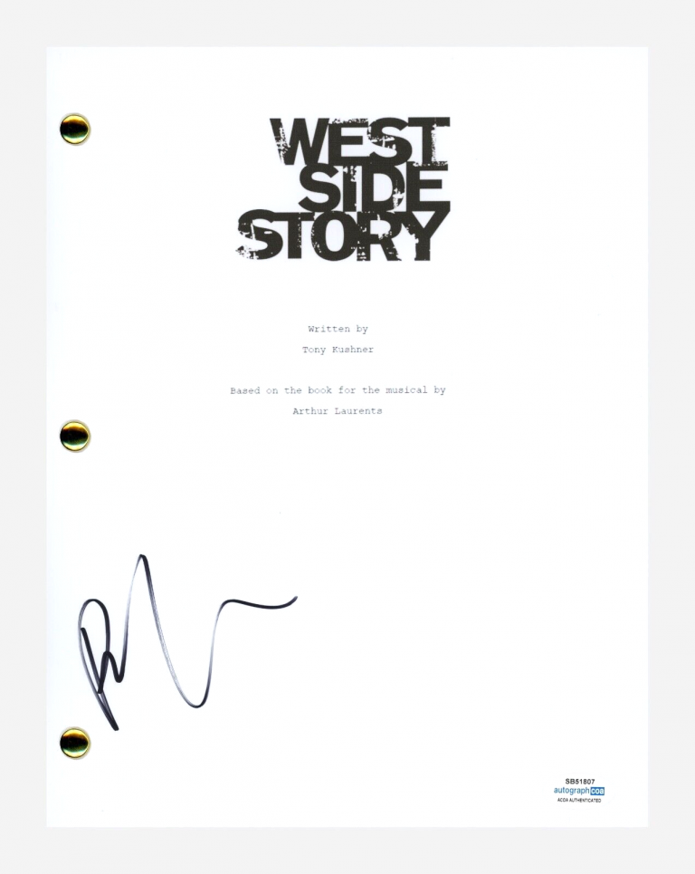Paloma Garcia-Lee Signed Autographed West Side Story Script Screenplay ...