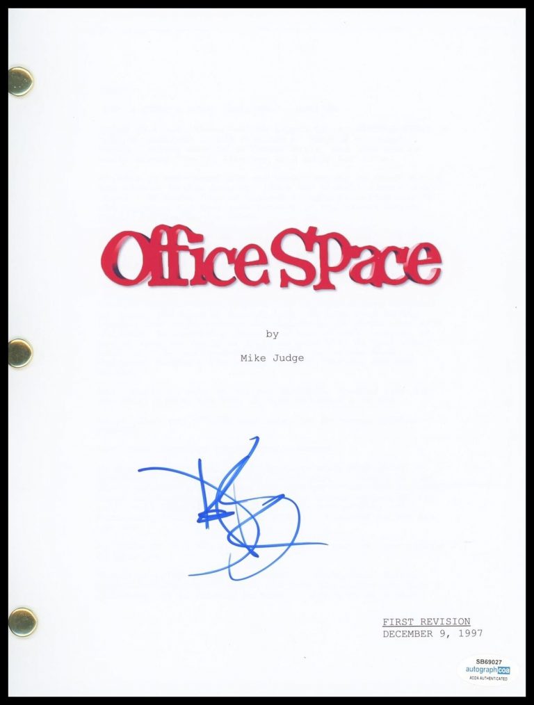 Diedrich Bader "Office Space" AUTOGRAPH Signed 'Lawrence' Script ...