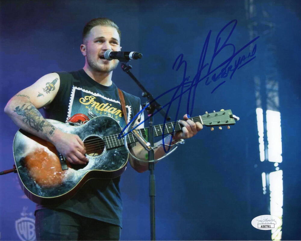 ZACH BRYAN SIGNED AUTOGRAPH 8X10 PHOTO - SOMETHING IN THE ORANGE ...