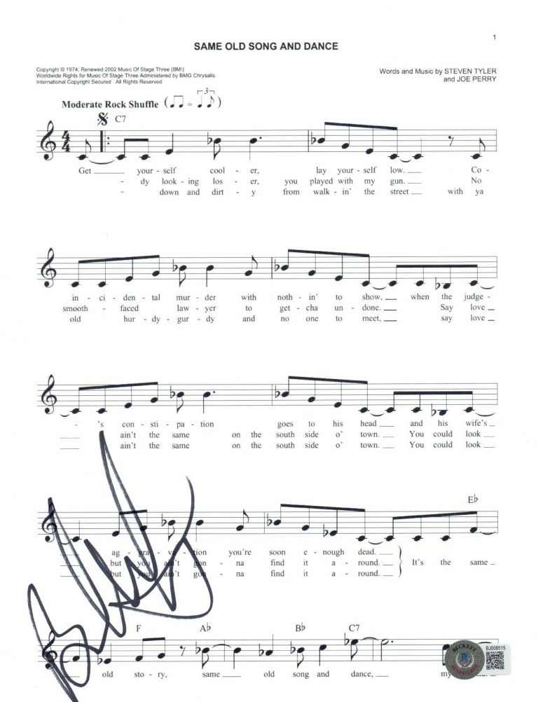 The Best Collection of Aerosmith Signed Memorabilia | Autographia
